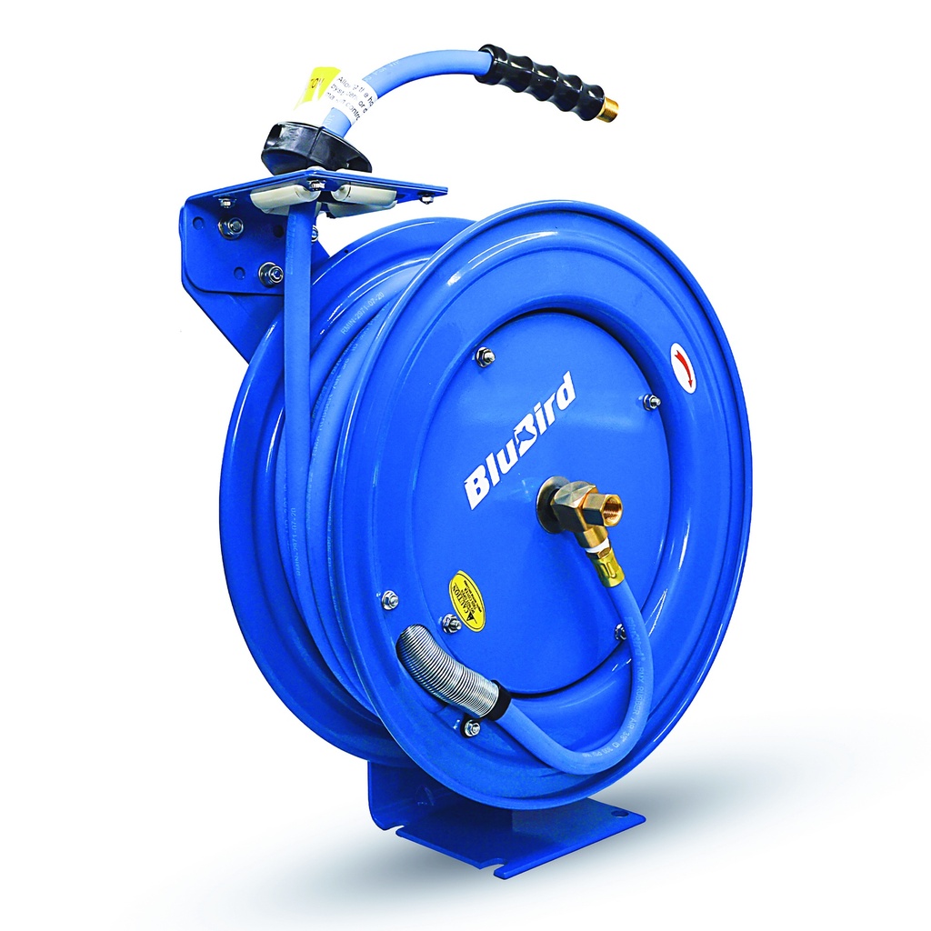 Blubird Rubber air hose reel single arm heavy duty 13mm x 15mtr ...